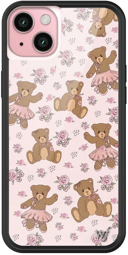 Amazon.com: Wildflower Cases - Bear-y Ballet Case, Compatible with iPhone 13/14 | Teddy Bears ...