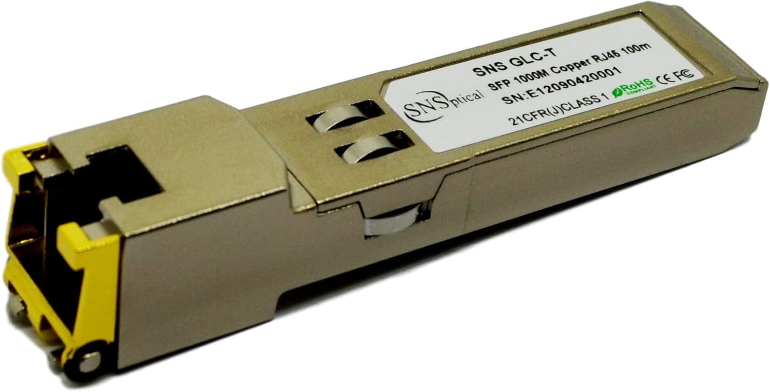 Optical SNS Cisco GLC-T Compatible 1000BASE-TX SFP copper RJ45 100m Transceiver Module – BigaMart