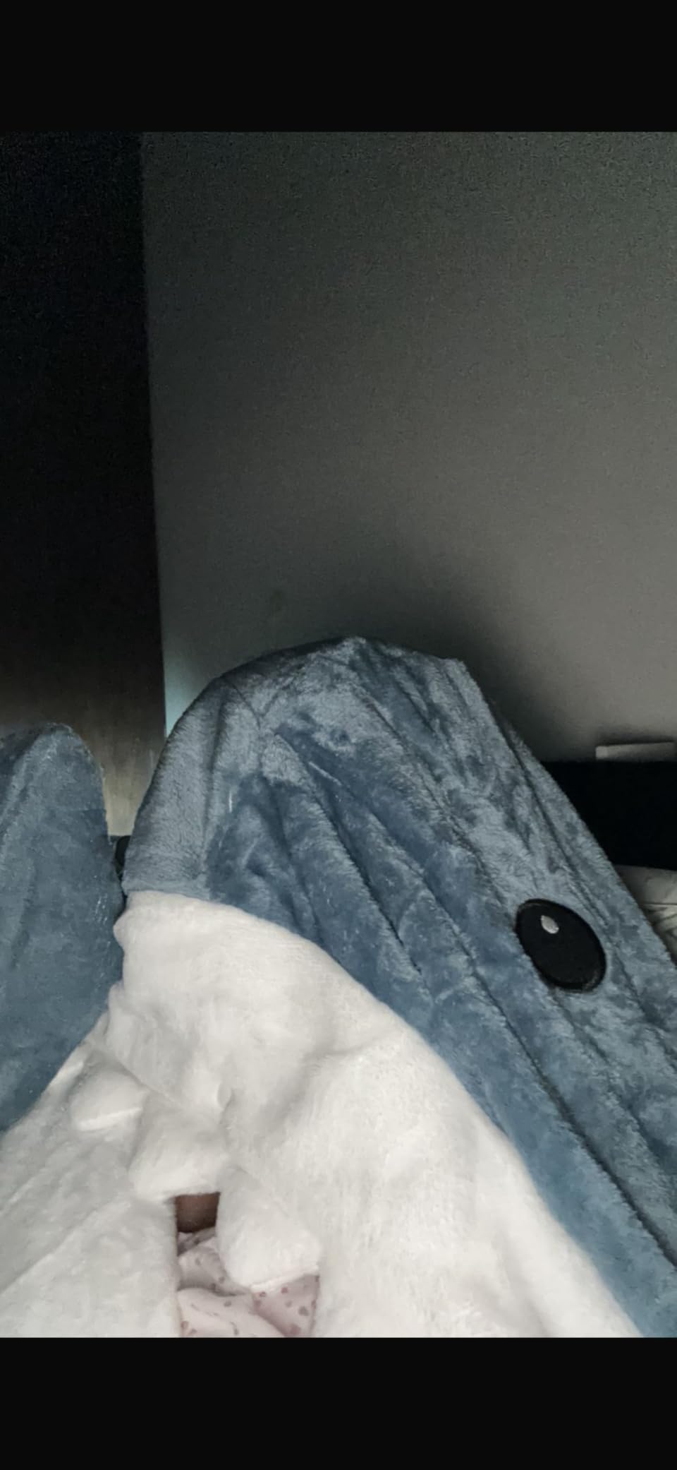 Zibuyu® Shark Pajamas for Women and Men Warm Flannel Hoodie Soft Plush ...