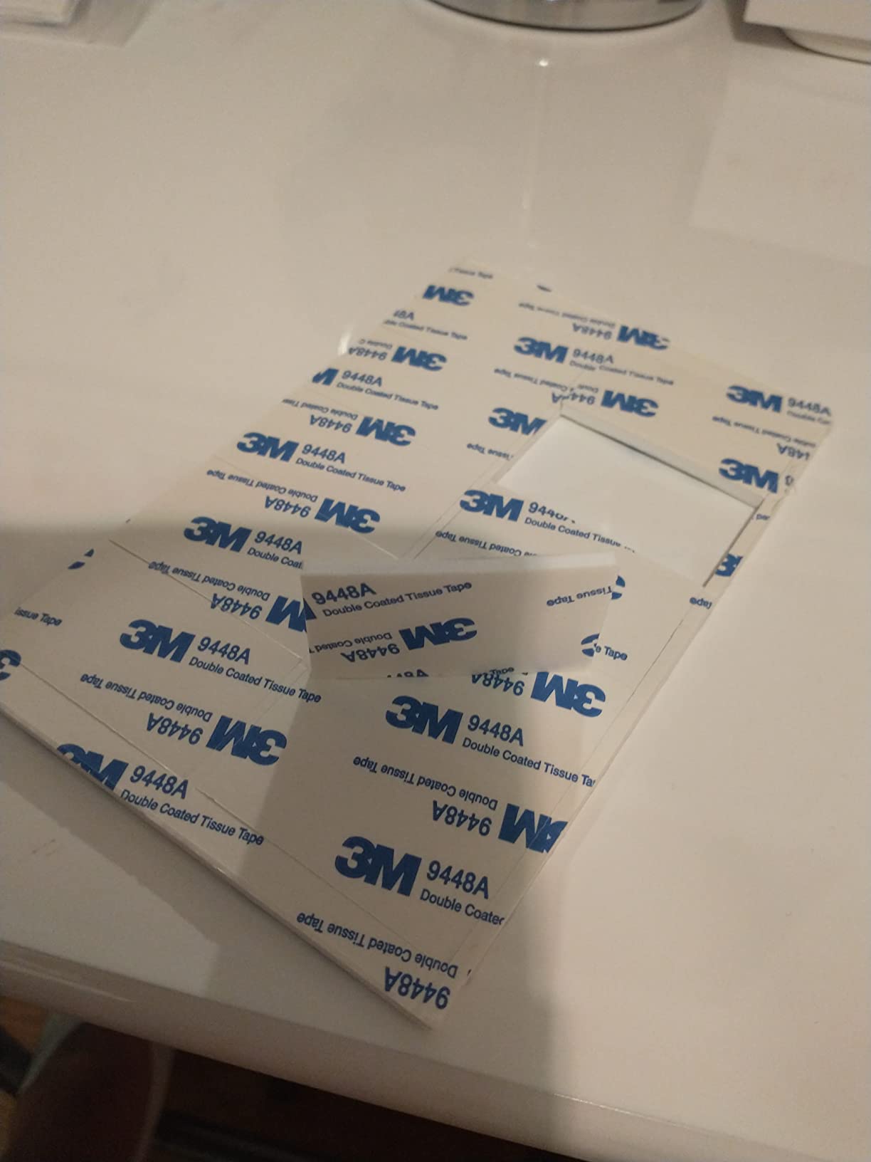 Aurorali Double Sided Sticky Pads White, 40 Pcs Adhesive Foam Pads ...