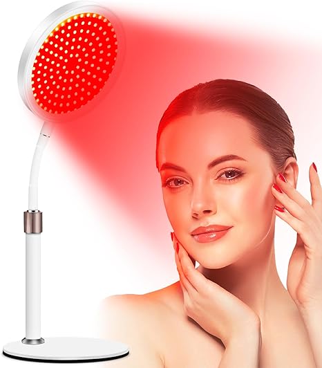 Rotlichtlampe mit Sockel, 660nm ＆850nm Rotlichtlampe Infrarotlampe mit ...