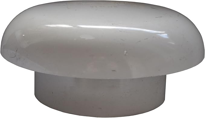 Solvent Soil Pipe Mushroom Vent Cowl - White : Amazon.co.uk: DIY & Tools