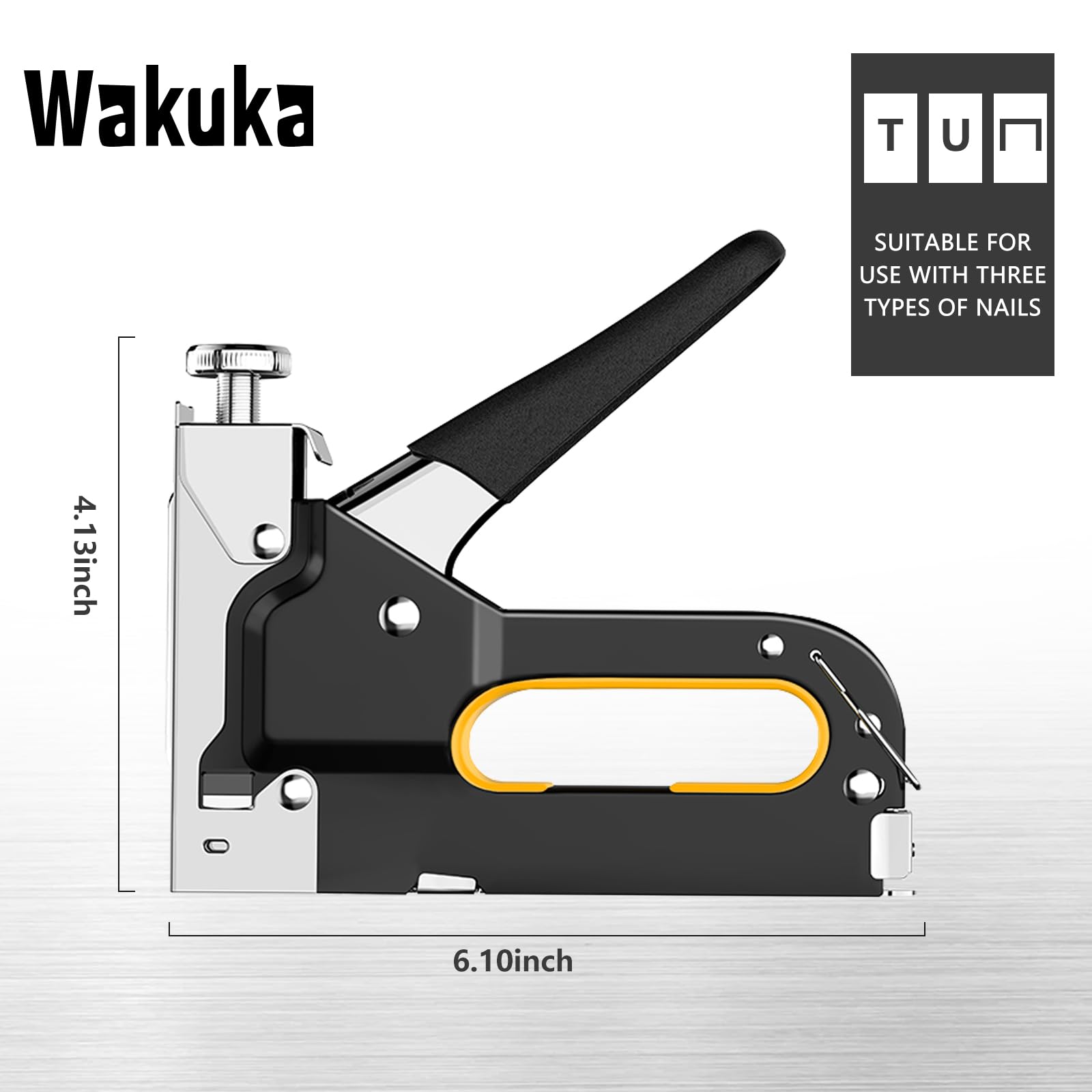 Snapklik.com : Upholstery Staple Gun Nail Gun Heavy Duty 3 In 1 Manual ...