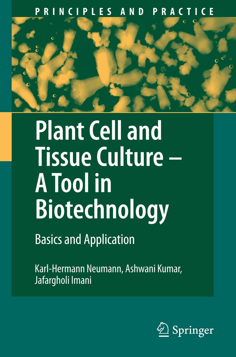 Amazon.com: Plant Cell and Tissue Culture - A Tool in Biotechnology ...
