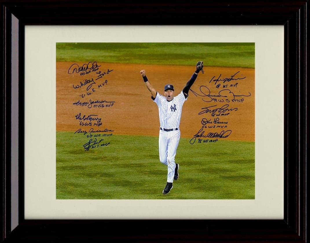 Amazon.com: Derek Jeter - New York - Celebration Autograph Replica ...