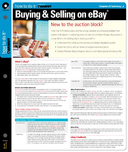 Buying & Selling on eBay (Quamut): Quamut: 9781411497924: Amazon.com: Books