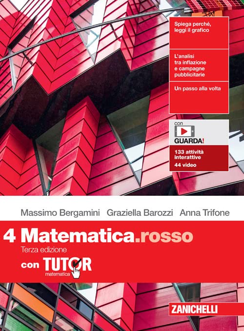 I Libri di matematica 4 superiore da leggere a Giugno 2023