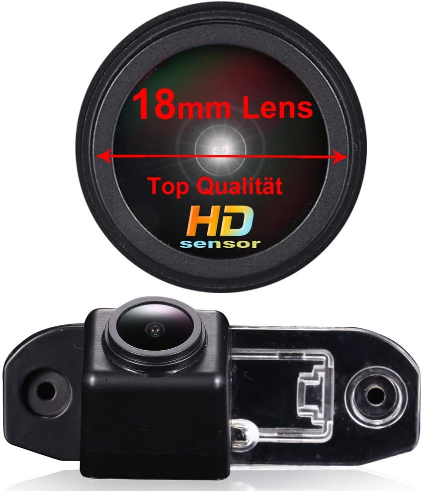 Amazon.com: for Volvo S60 S60L XC60 2009~2015 Car Rear View Camera+8LED ...