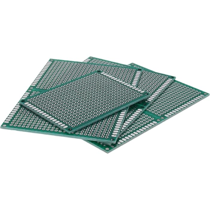 Buy Heyiarbeit 7 Pcs 50 x 70mm PCB Double-Sided Prototyping Circuit ...