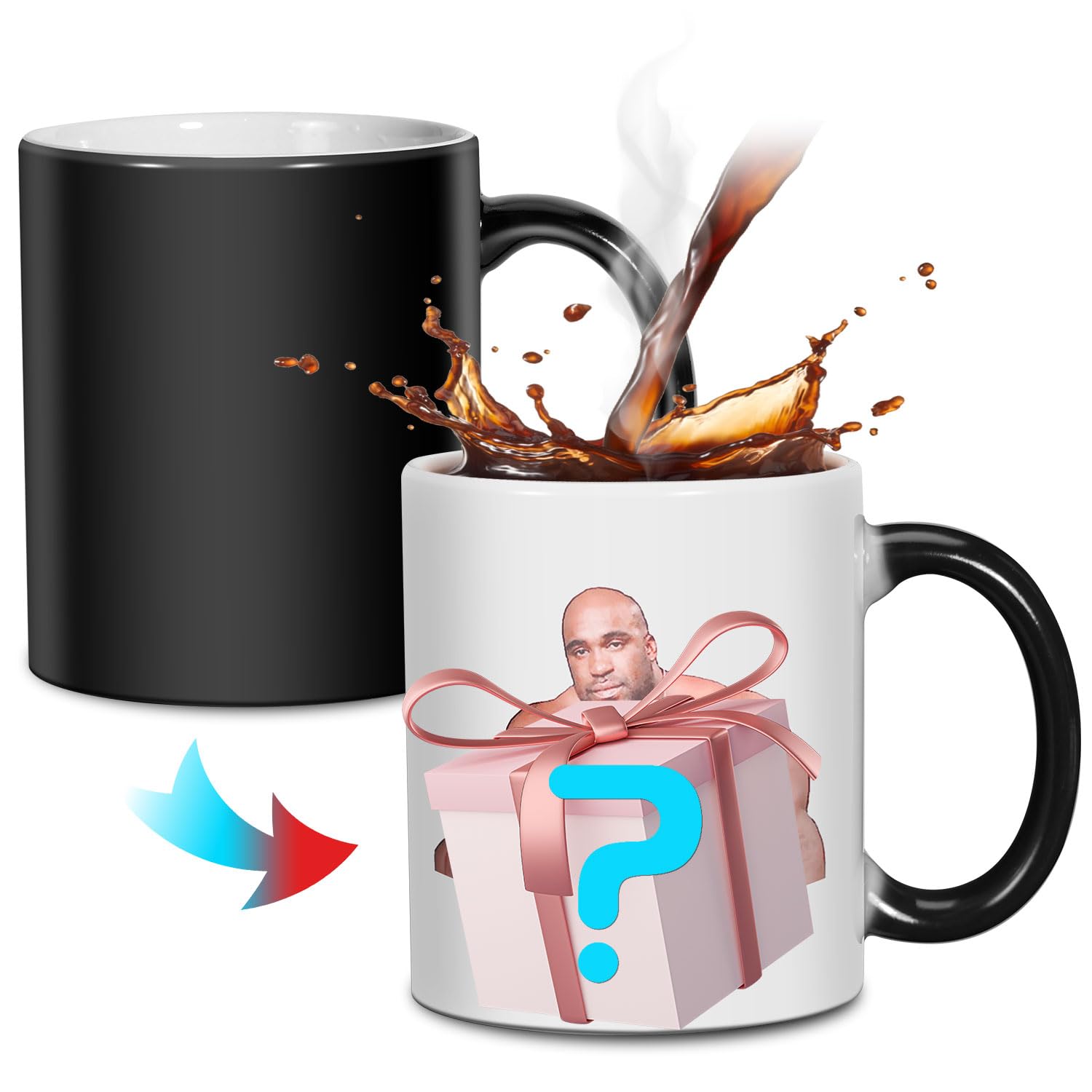 Amazon.com: Funny Gifts for Men,Barry Wood Coffee Mug -Message Appears ...
