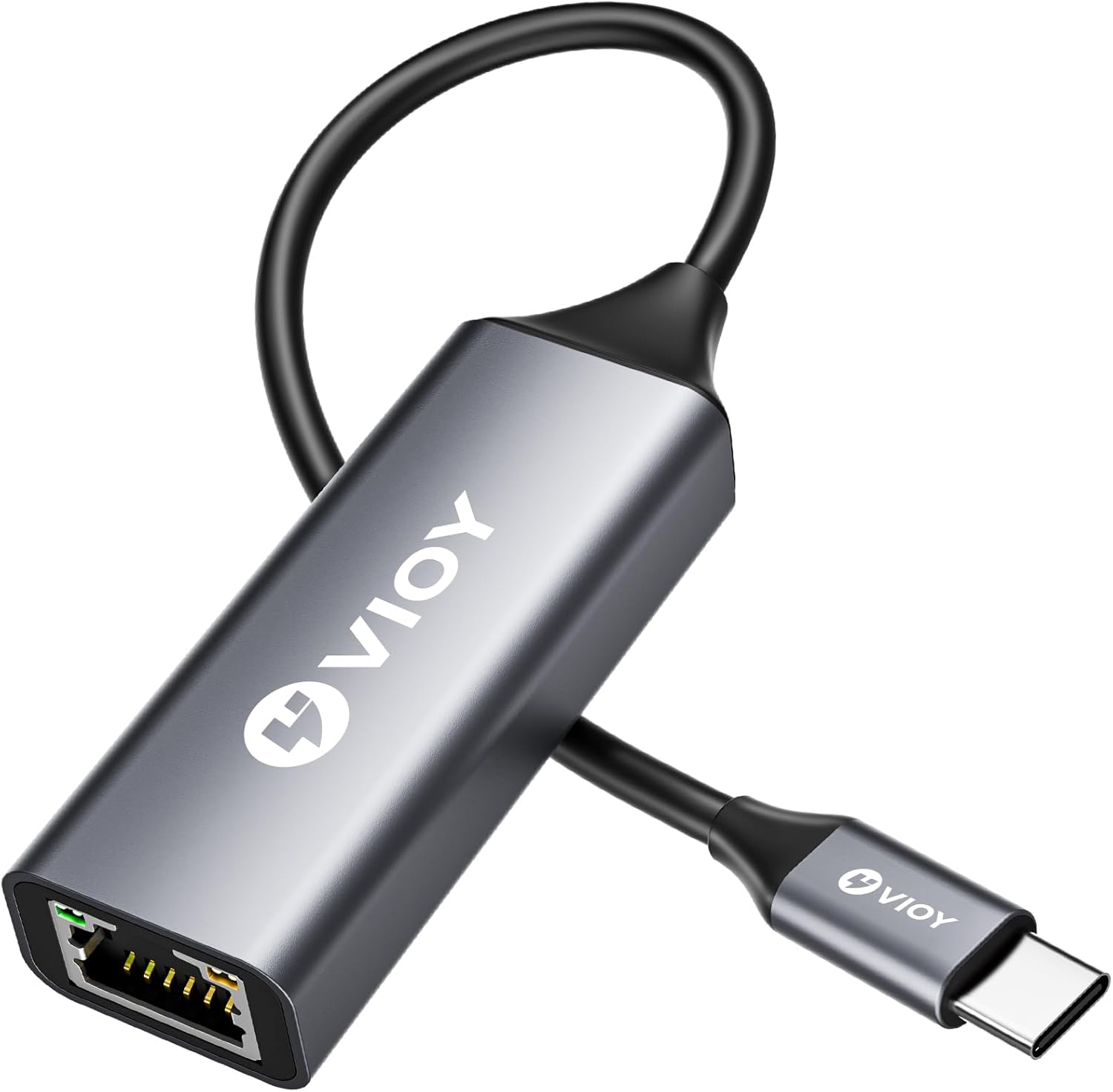 Amazon.com: VIOY USB C to Ethernet Adapter, 1Gbps RJ45 to USB C Network ...