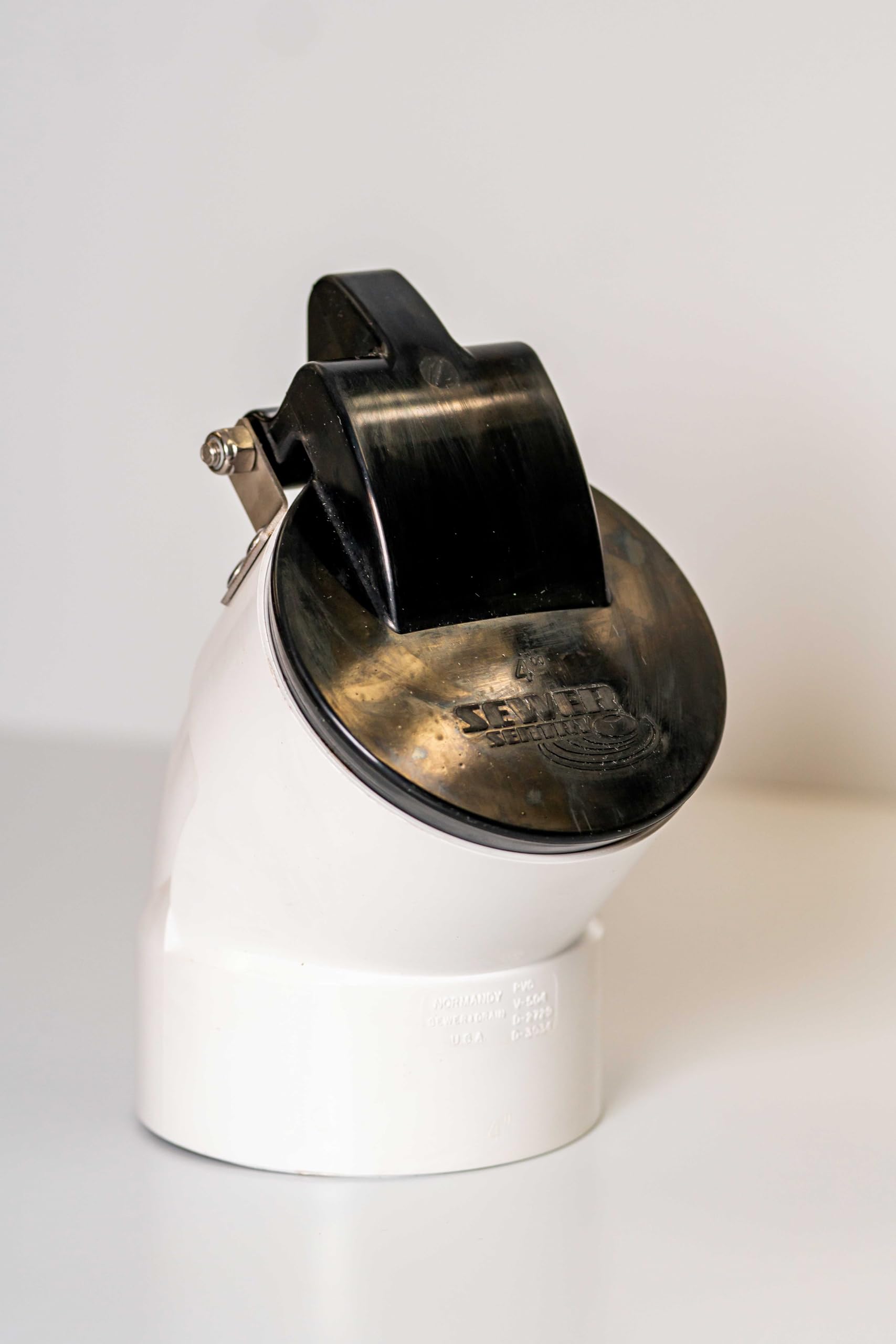 Buy 4" PVC Backwater Valve, 4 Inch Back Flow Preventer Valve, Backflow ...