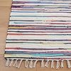 Amazon.com: SAFAVIEH Rag Rug Collection Runner Rug - 2'3" x 6', Ivory ...