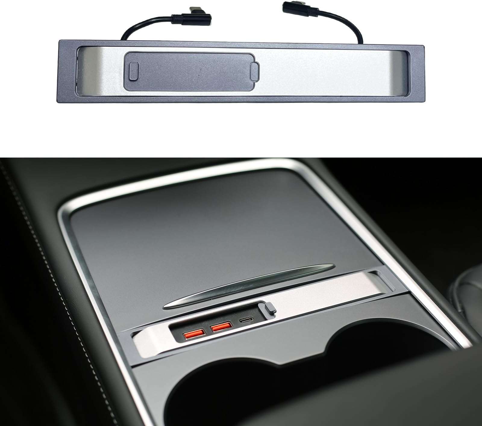 Amazon.com: USB C HUB, Tesla Model Y Model 3 HUB, WORIDMA USB HUB for ...