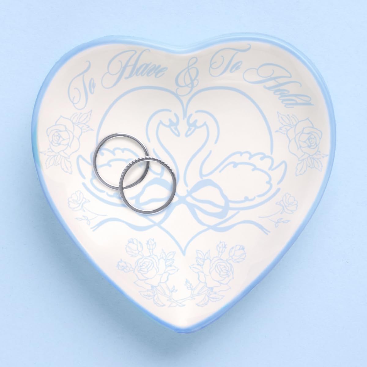 Amazon.com: xo, Fetti To Have & To Hold Ring Tray – Ceramic Dish ...