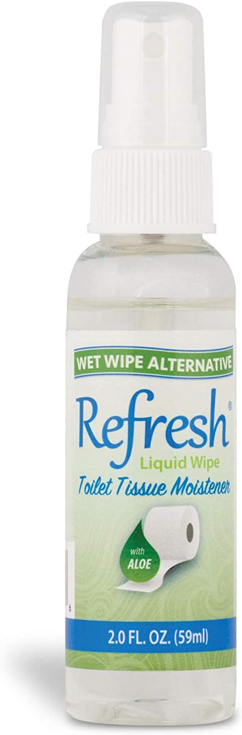 Amazon.com: Refresh Liquid Wipe: Toilet Paper Spray. Eco-Friendly Wet ...
