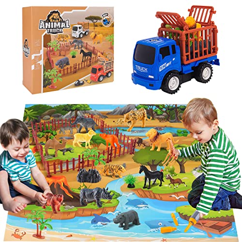 Best 12 Safari Animals Playset for Young Explorers