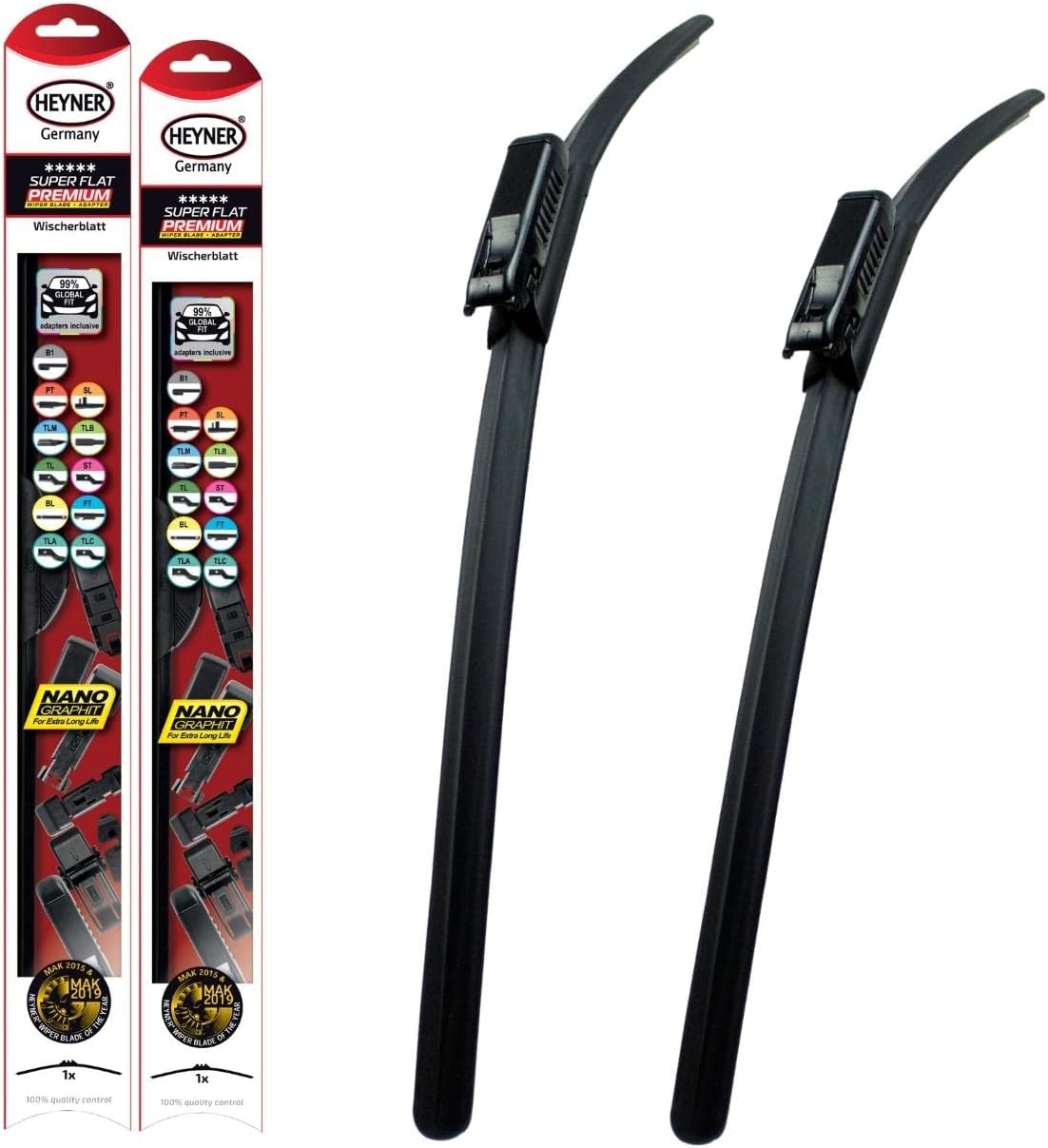 Fits Citroen Ds3 Models 2010 To 2017 Heyner Germany Super Flat Wiper ...