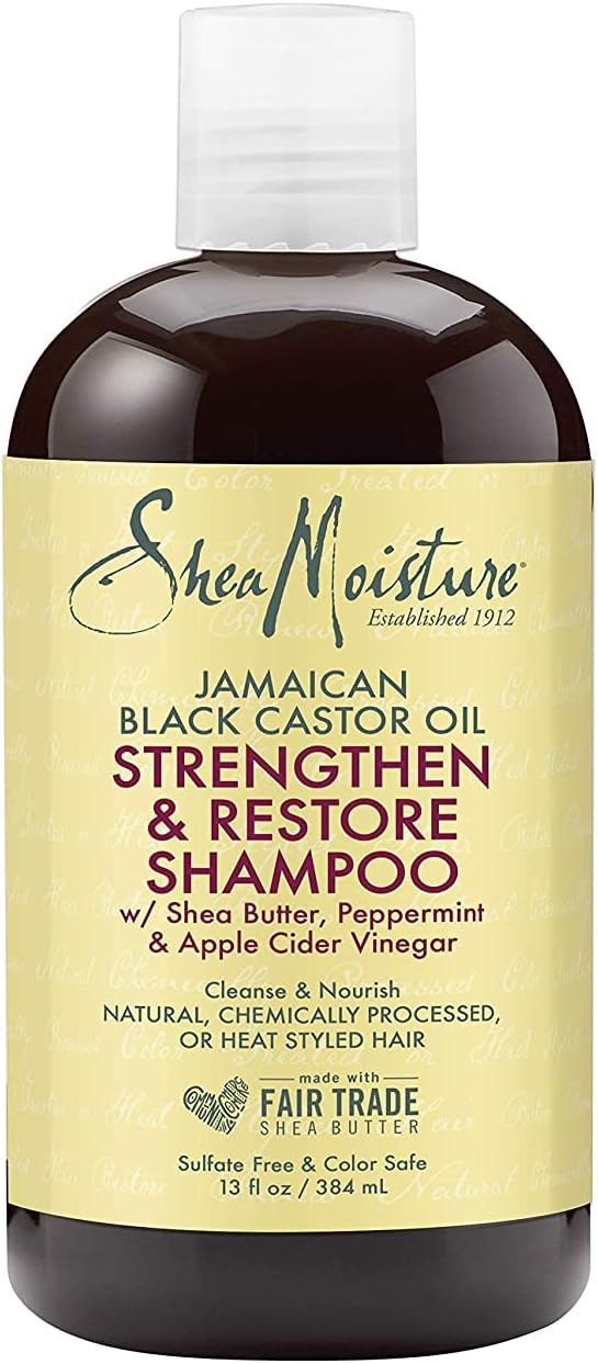Amazon.com : Shea Moisture Jamaican Black Castor Oil Strengthen, Grow ...