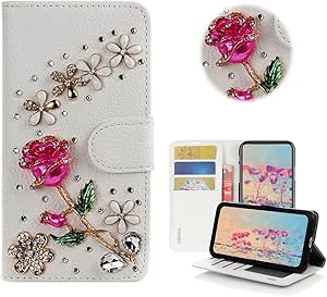 Amazon.com: STENES Bling Wallet Phone Case Compatible with Samsung Galaxy A25 5G Case - Stylish ...