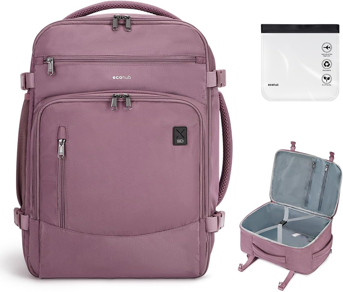 Amazon.com: ECOHUB Travel Backpack for Women, 18x14x8 Spirit Airlines ...