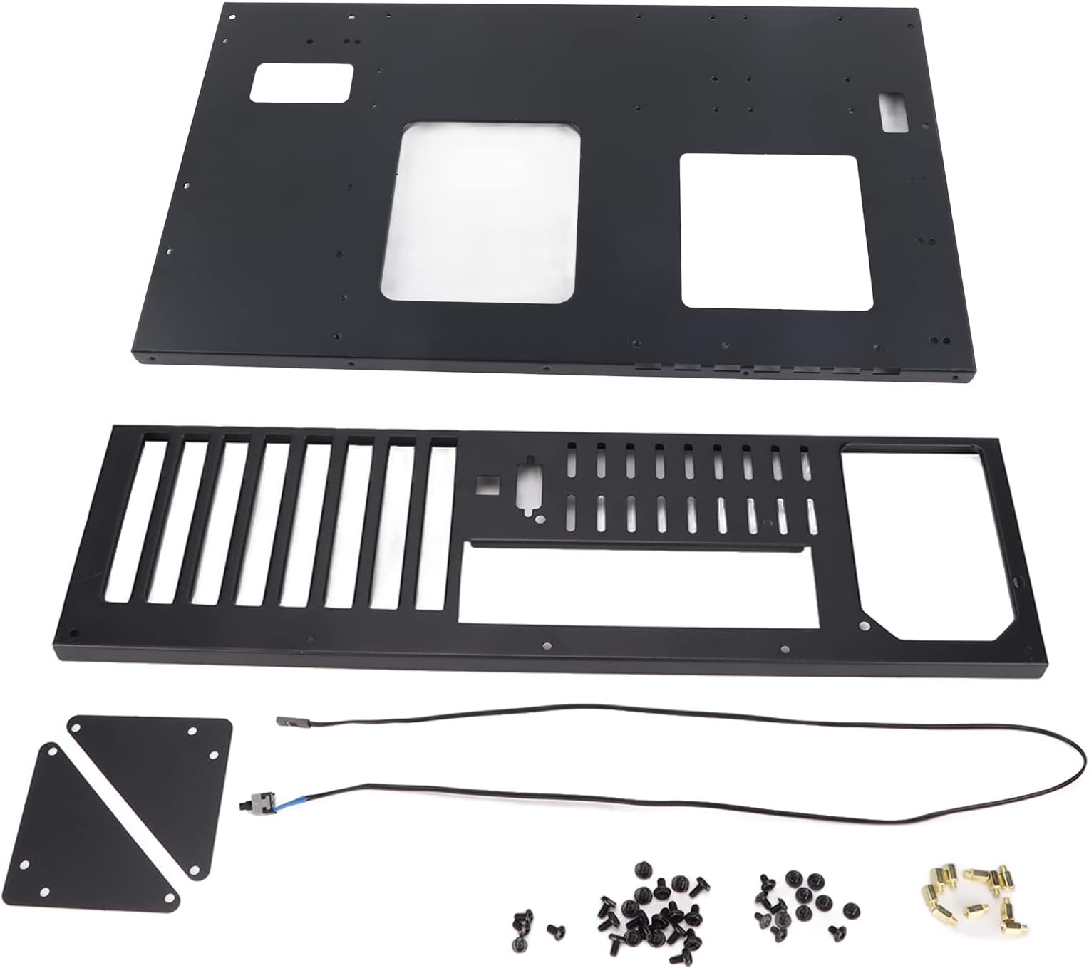 DIY-Gaming-Computergehäuse, Offenes Gehäusegehäuse für ATX/M-ATX/ITX ...