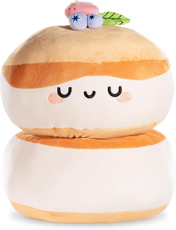 Amazon.com: Smoko Souffle Pancake Mochi Plush : Toys & Games