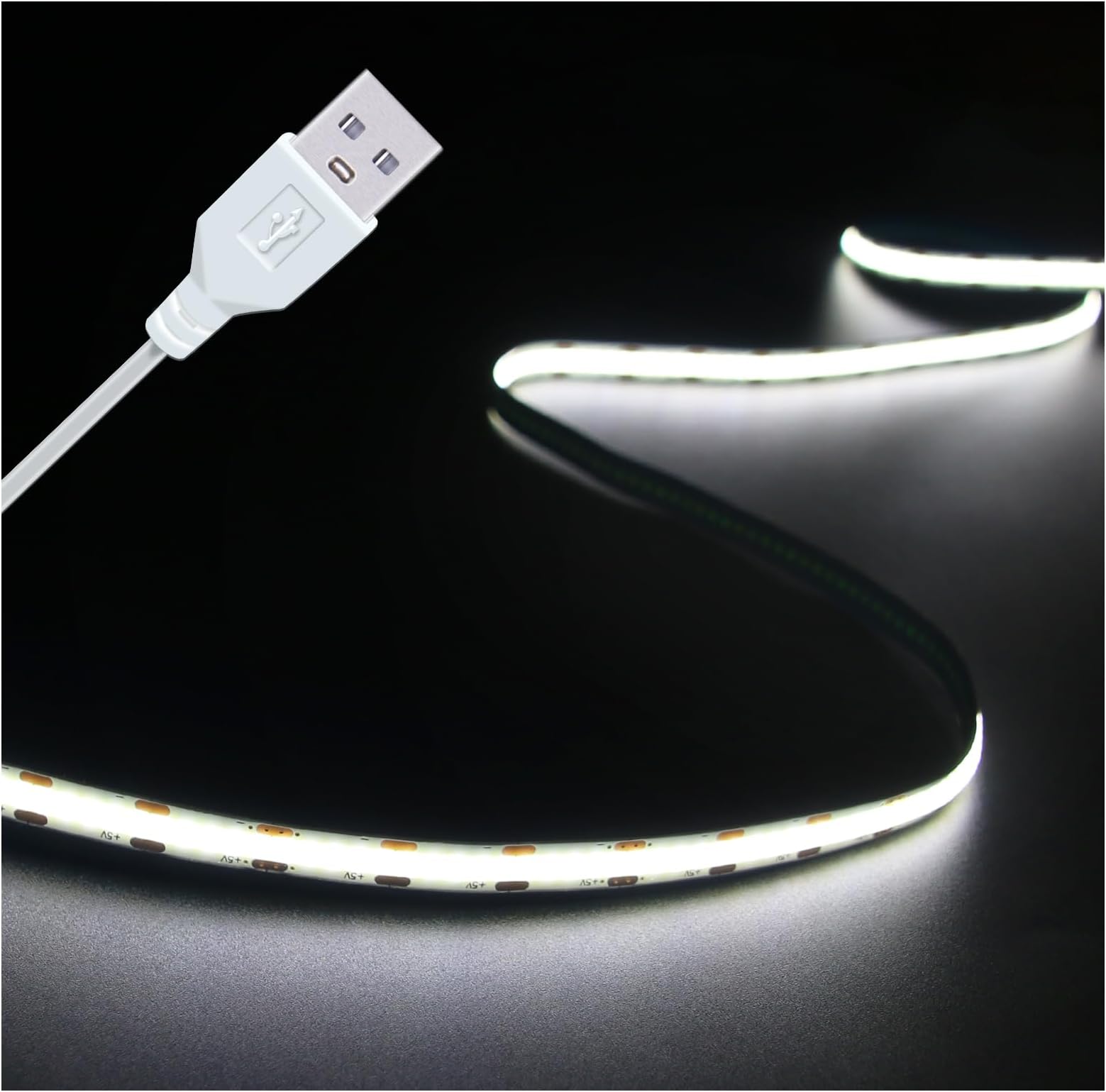 Amazon.com: Vrabocry 5V 5050 RGB LED Strip Light USB with 44key Remote ...
