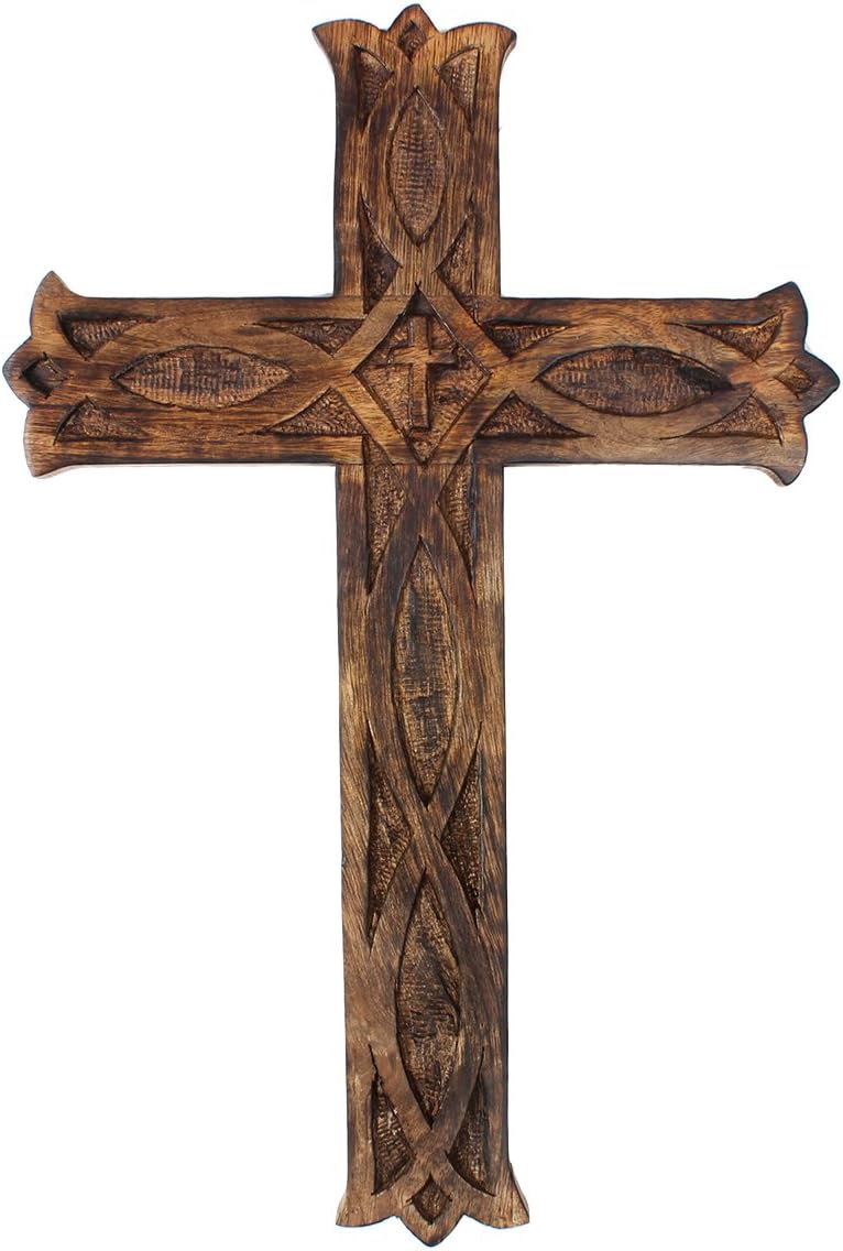 Amazon.com: STORE INDYA Hand Carved wooden Long Wall Hanging French ...