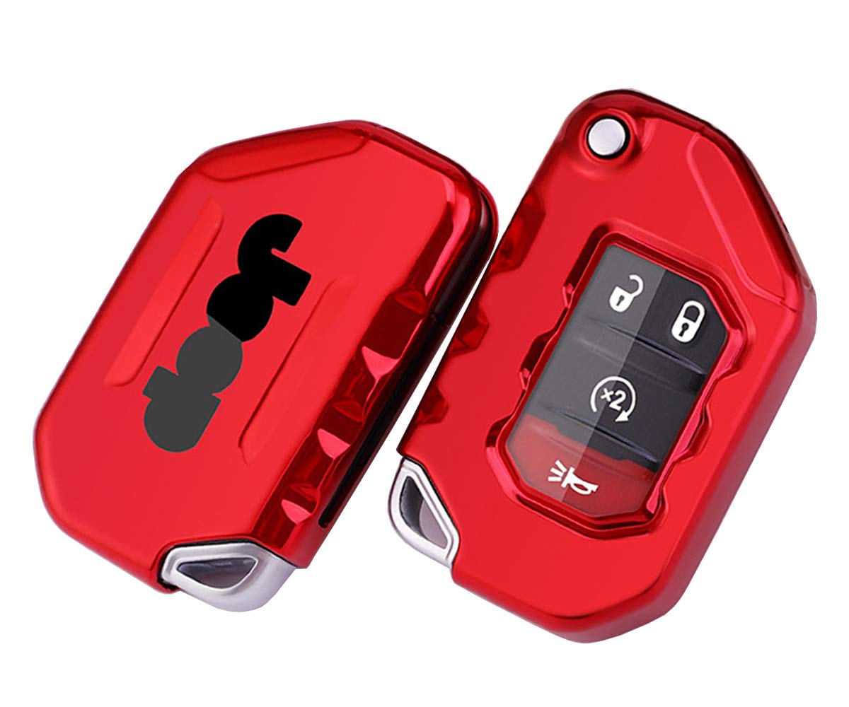 Snapklik.com : Soft TPU Protector Key Fob Cover Fit For 2020 2021 Jeep ...