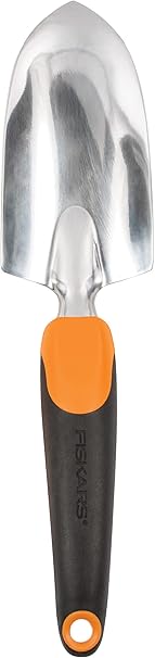 Amazon.com : Fiskars 384220-1001 Ergo Garden Hand Trowel, Black : Patio ...