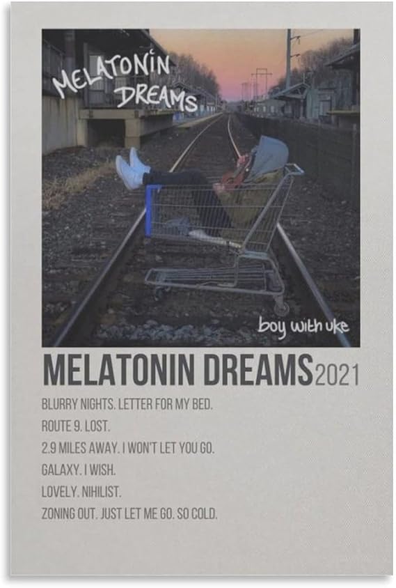 Amazon.com: KYATON MELATONIN DREAMS by BoyWithUke Canvas Poster Bedroom ...