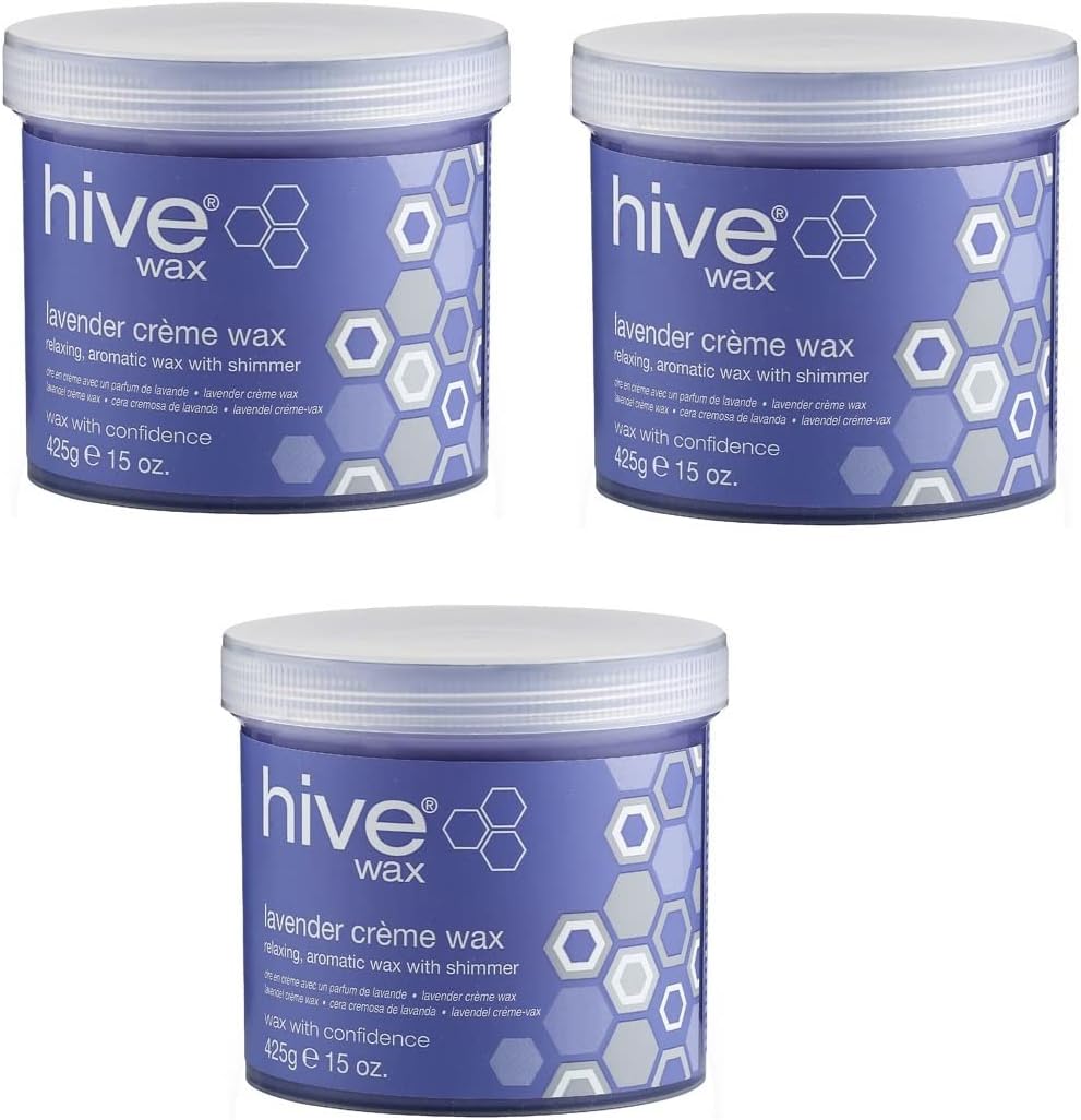 Hive 425 grams Sensitive Creme Cream Wax - Pack of 3 : Amazon.co.uk ...