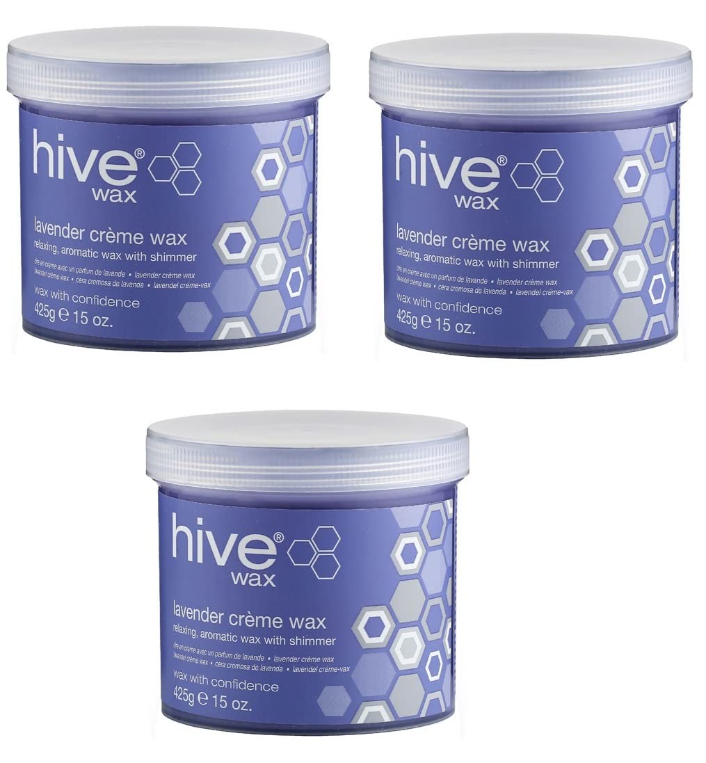 Hive 425 grams Sensitive Creme Cream Wax - Pack of 3 : Amazon.co.uk ...