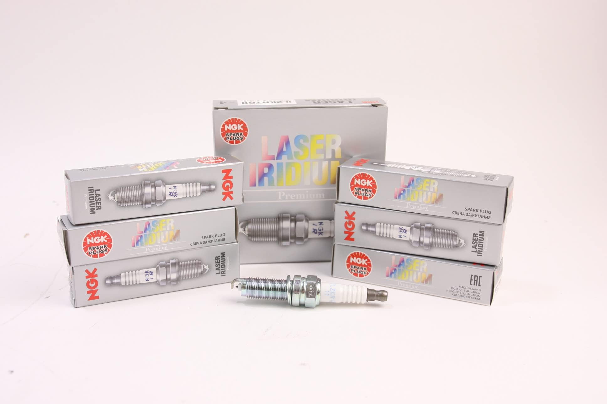 NGK Spark Plug ILZKR7B11 7511(7751) Pack of 6, Spark Plugs - Amazon Canada