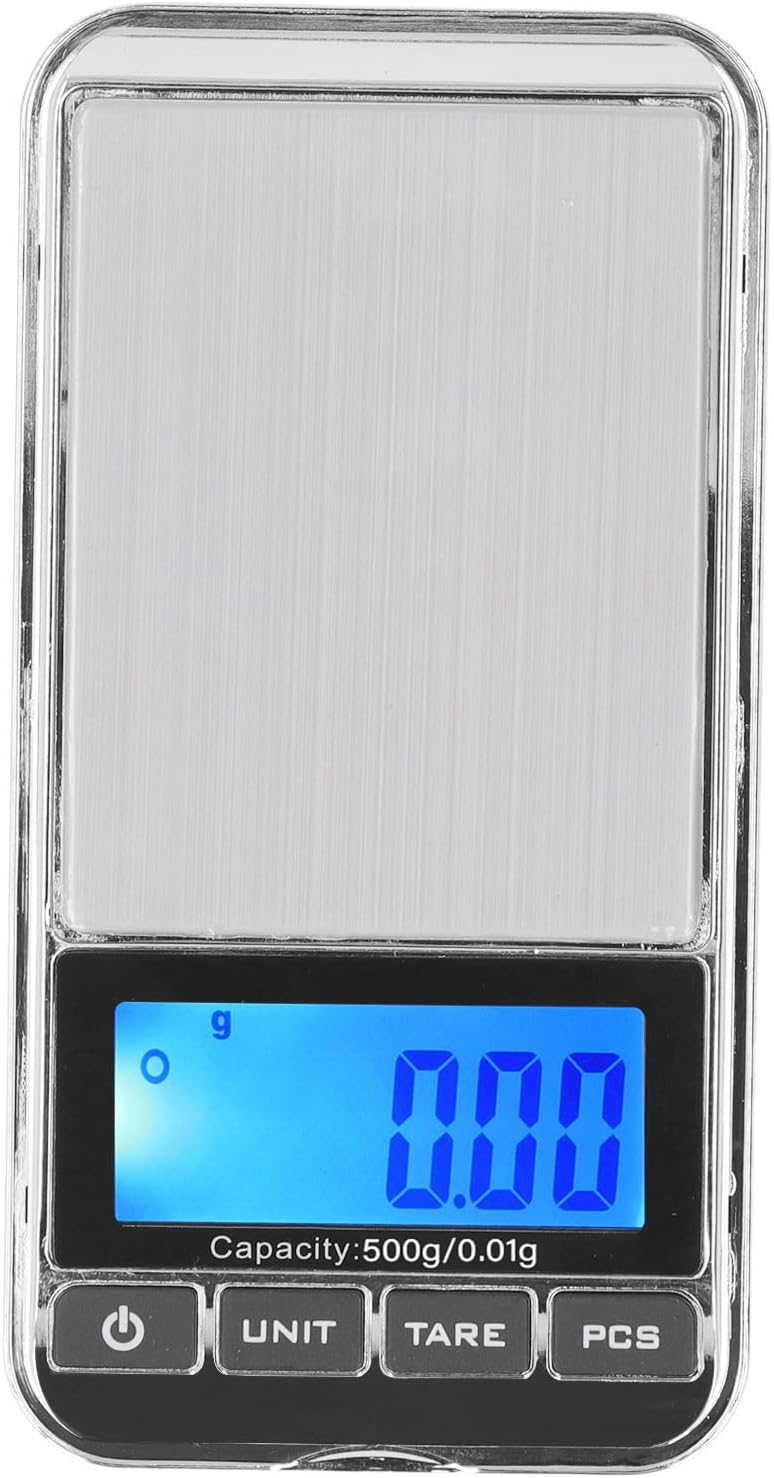 Gram Scale 0.01g High Accuracy Digital Pocket Scale with LCD Display ...