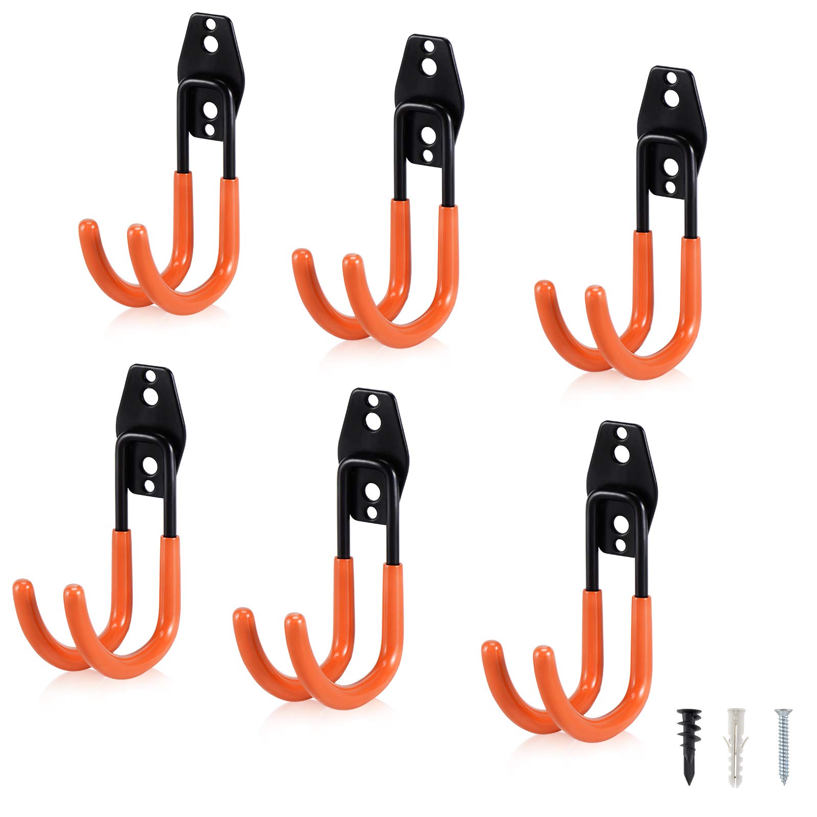 Snapklik.com : AOBEN Garage Hooks Heavy Duty, Steel Garage Storage ...