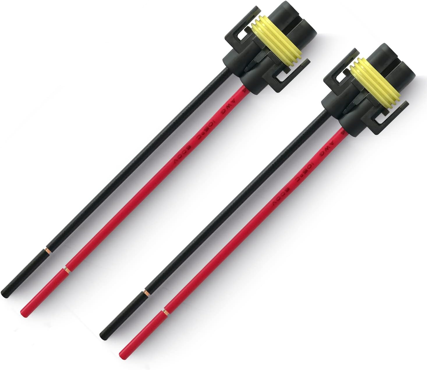 H11 Pigtail Socket H11 H9 H8 880 881 Female Nylon Adapter Wiring ...