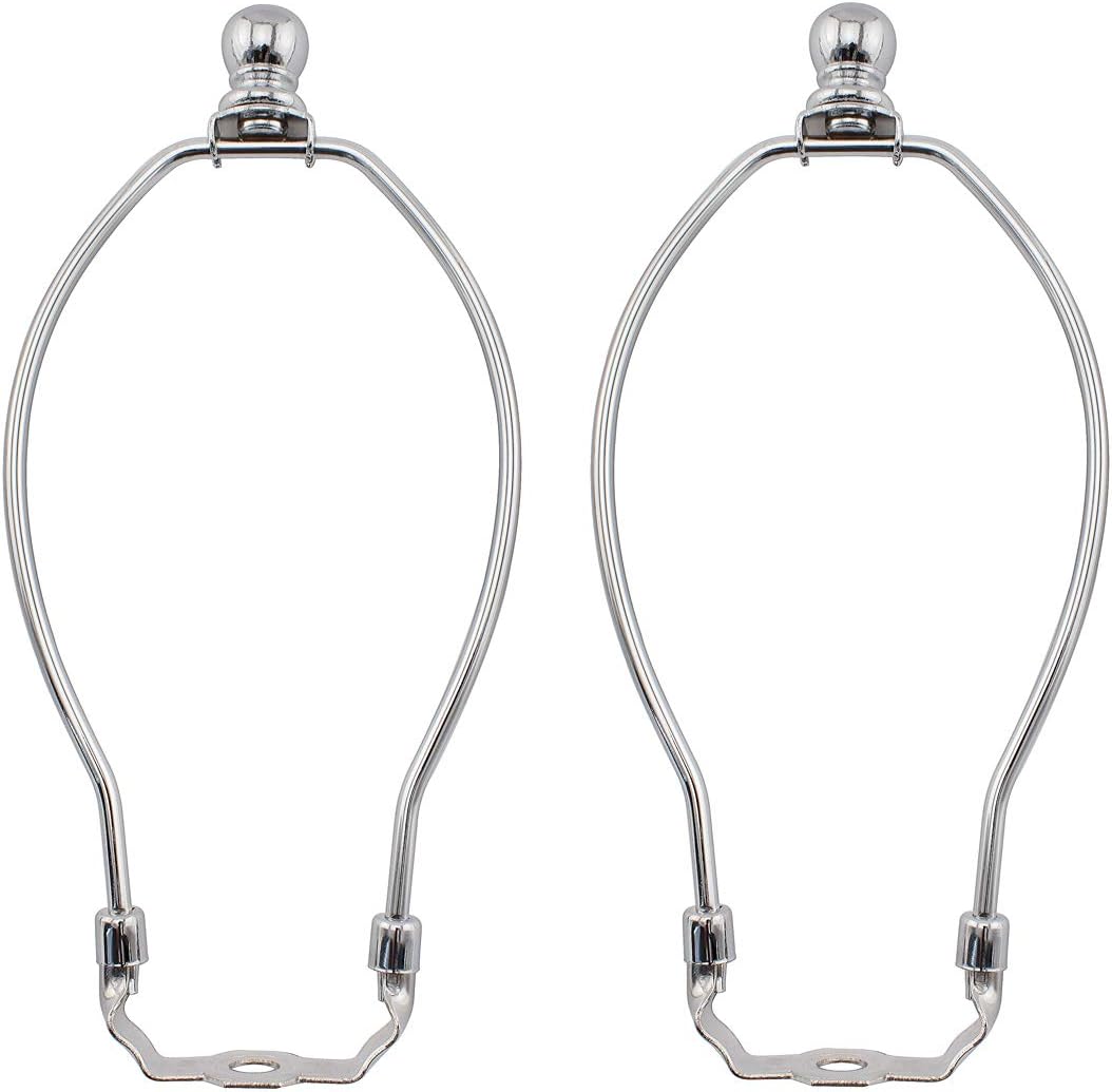 OZXNO 2-pack 6 Inch Lamp Shade Harp Holder Horn Frame Lamp Shade ...