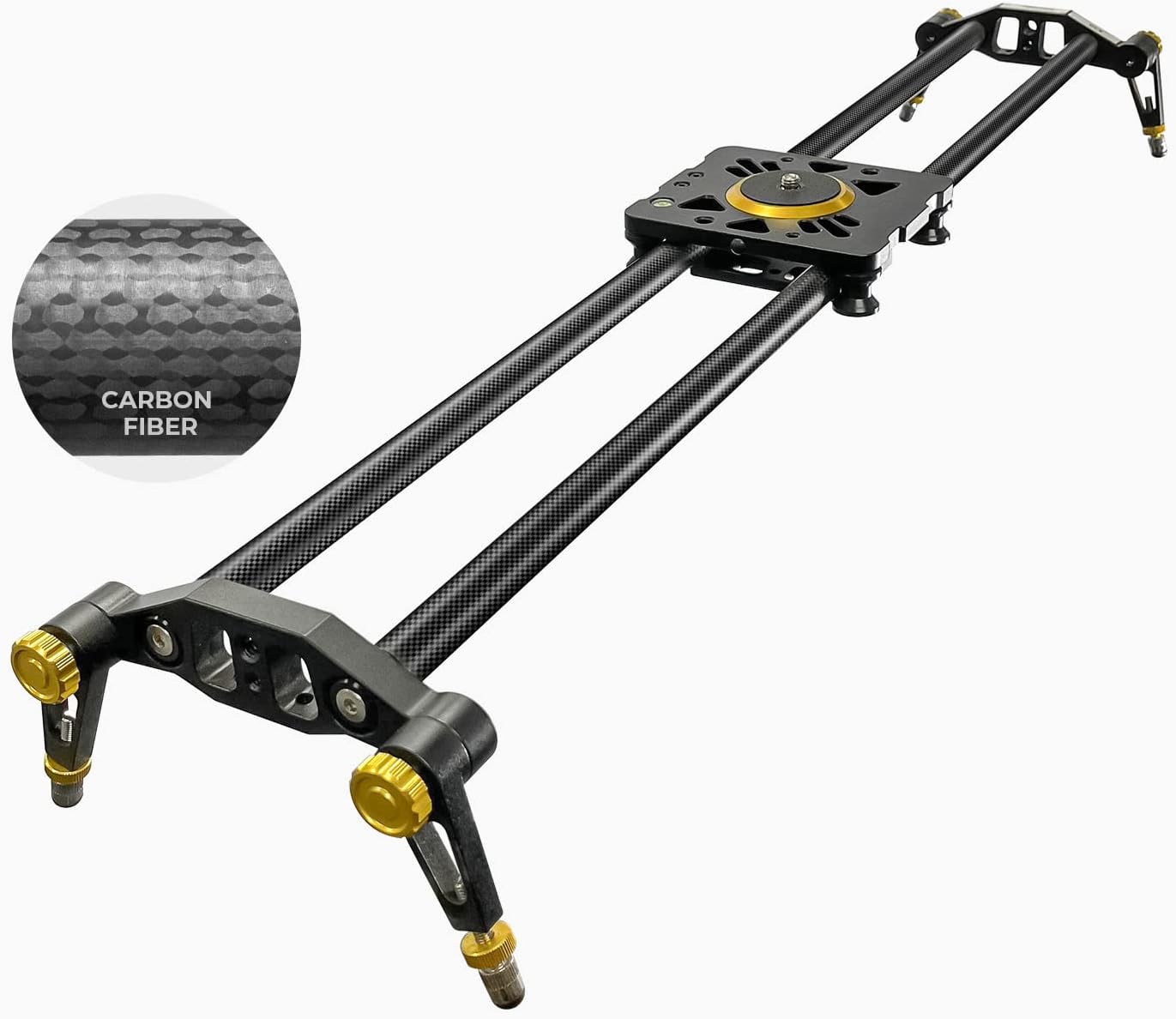 Amazon.com : GVM Motorized Camera Slider, 47" Carbon Fiber Dolly Rail ...