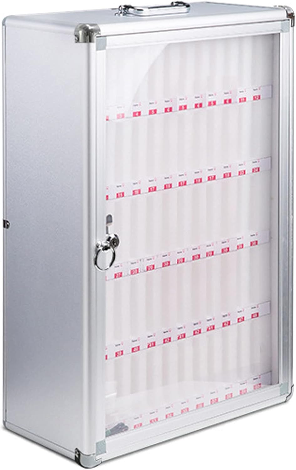 Amazon.com: JOMRTS Phone Locker with Lock and Keys with Handle and ...