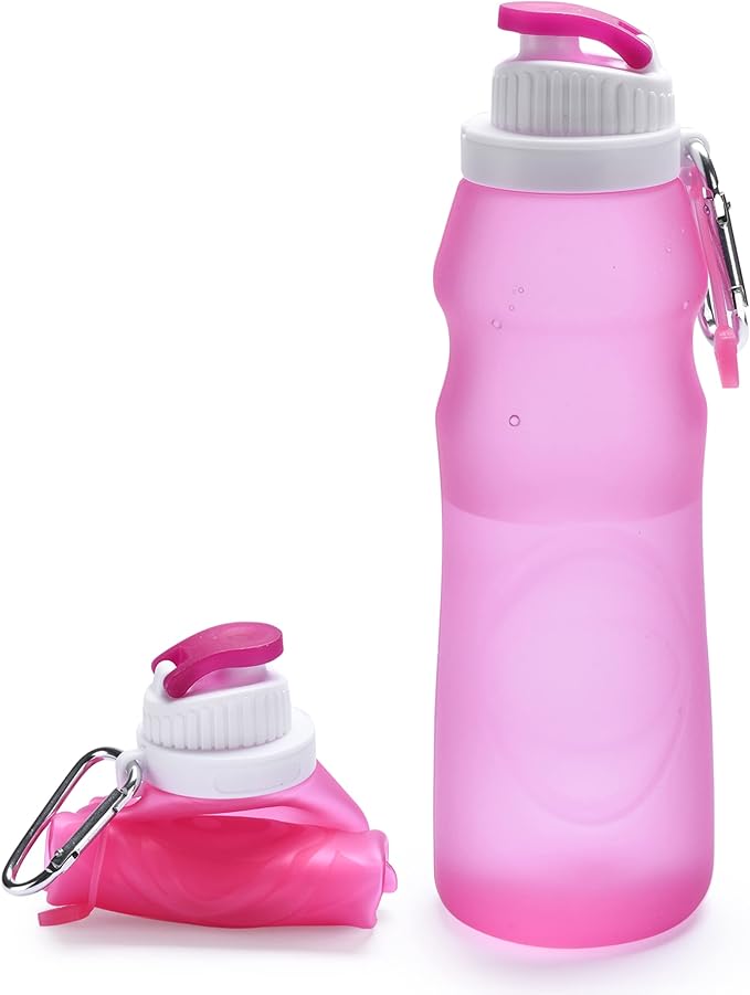 HYDRATE Faltbare Wasserflasche - BPA-freie faltbare Wasserflasche ...