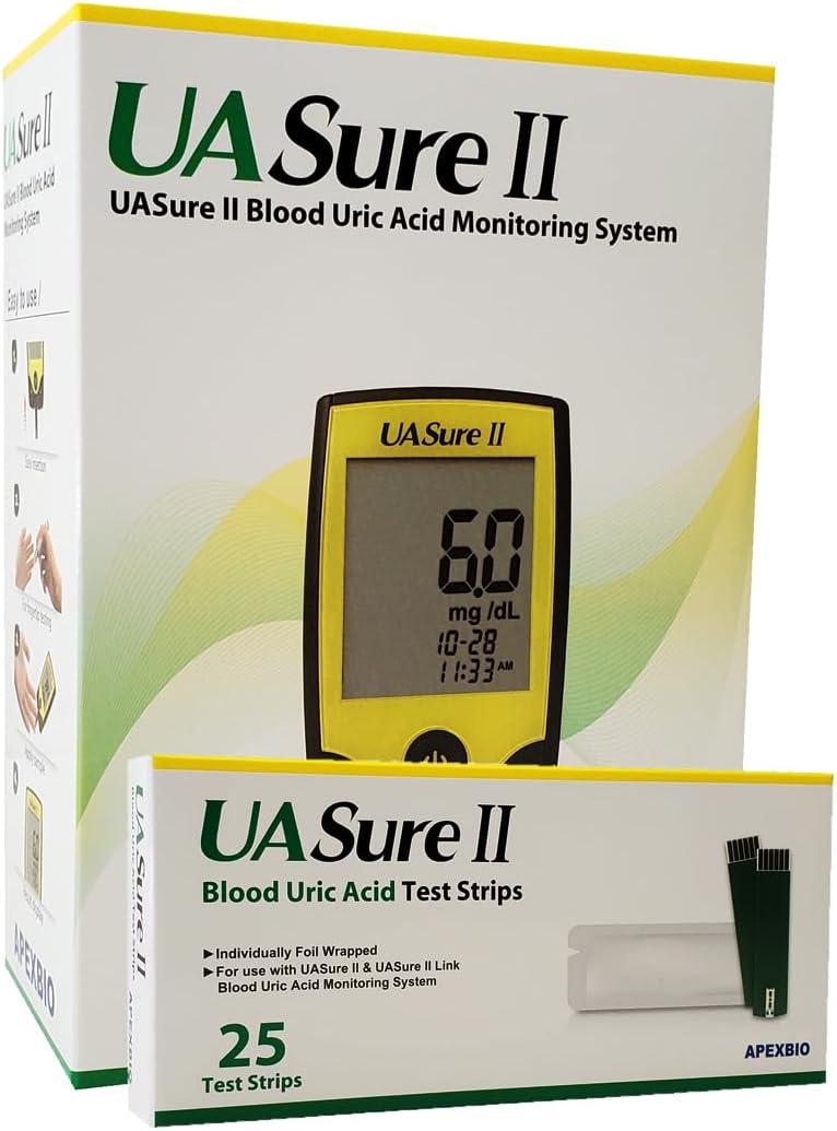 UASure Uric Acid Meter Test Kit with 30 Test Strips Australia | Ubuy