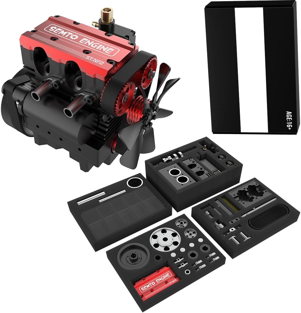 SEMTO Engine ST-NF2 Mini Engine Model Kit for Adults L2 DIY Assembly ...
