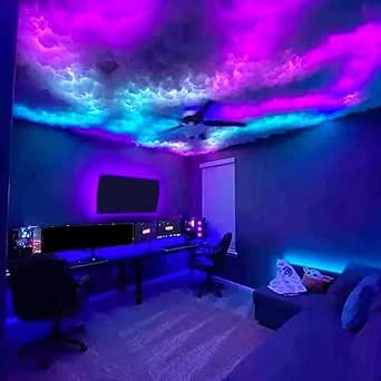 TDHLW Thunder Cloud Light for Ceiling, 3D Thundercloud LED Light Kit ...