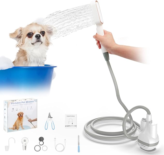Amazon.com: AVNICUD Dog Shower Attachment - Indoor/Outdoor Dog Shower ...