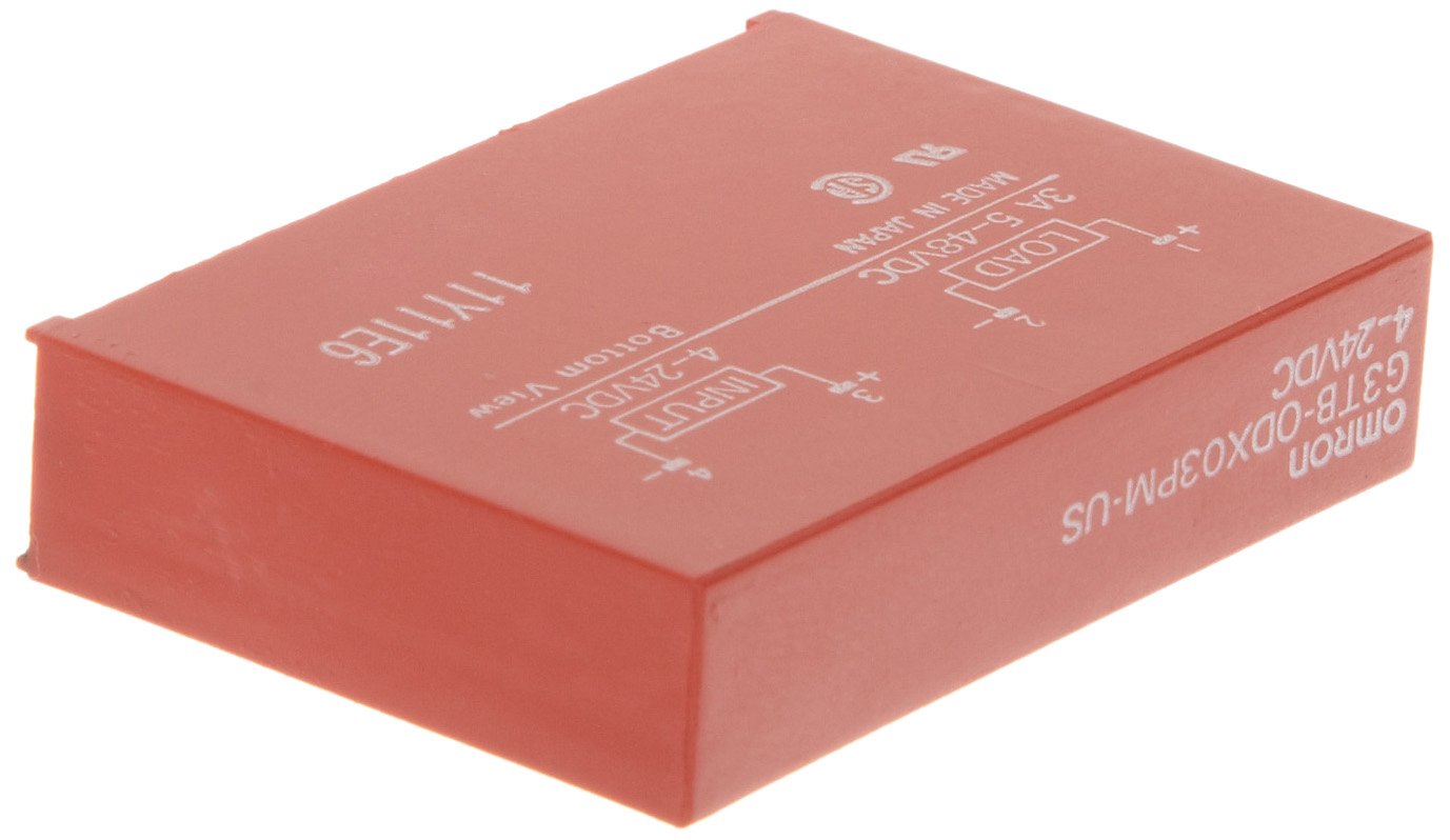 Omron G3SD-Z01P-PD-US DC24 Solid State Relay, Photocoupler Isolation, 1 ...