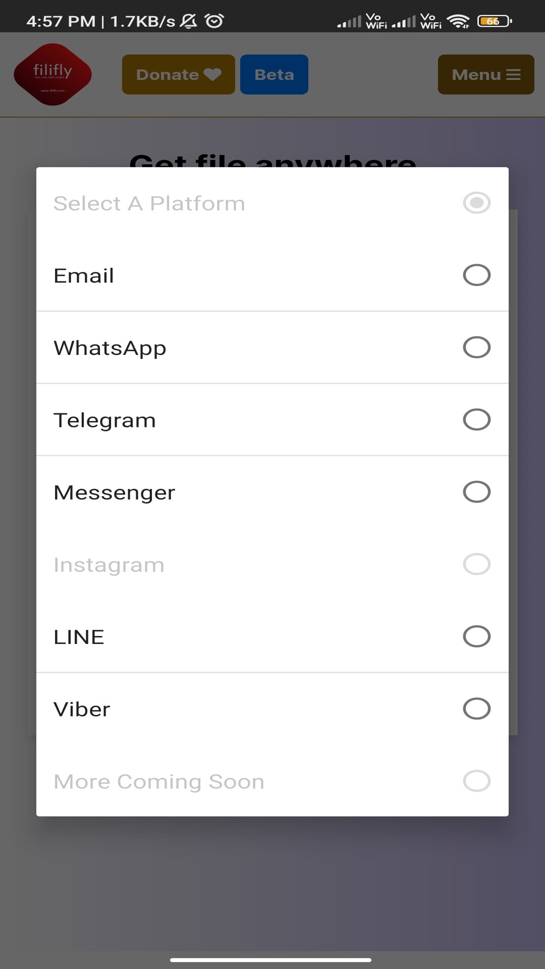 Filifly - Online File Transferring App - App on Amazon Appstore