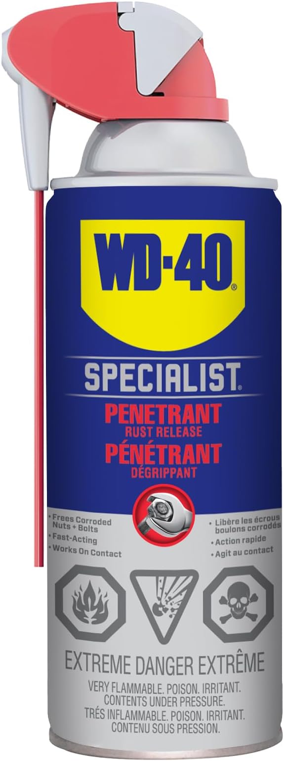 WD-40 Specialist Penetrant with Permanent Straw 311g | Fast Acting to ...