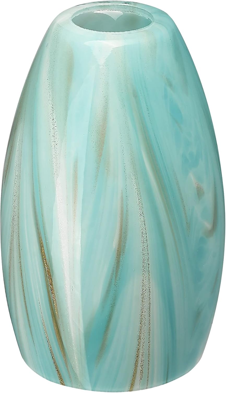 Oval Glass Lamp Shade Only Art Glass Shades for Kitchen Island pendant ...